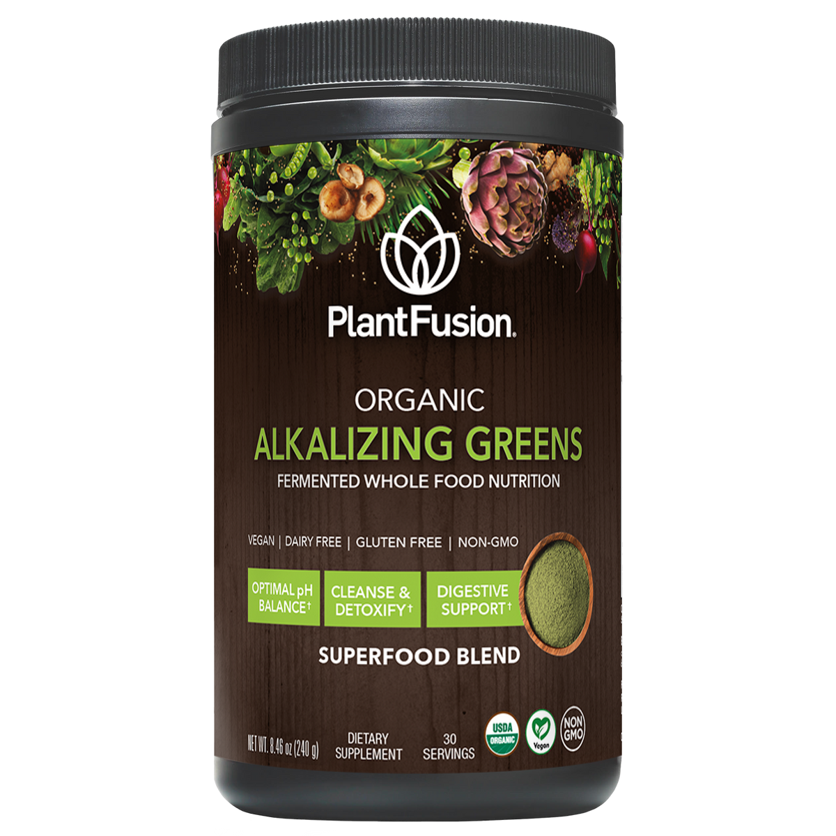 Alkalizing Greens - Fermented Superfood Powder Blend — Well Being ...