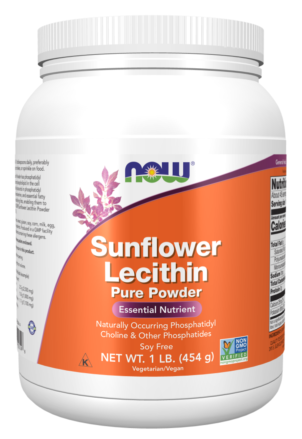 Sunflower Lecithin Pure Powder — Well Being Holistic Pharmacy