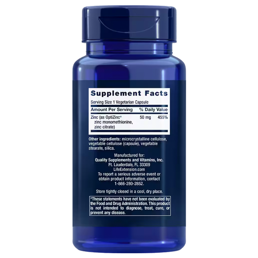 Zinc Caps 50 mg — Well Being Holistic Pharmacy