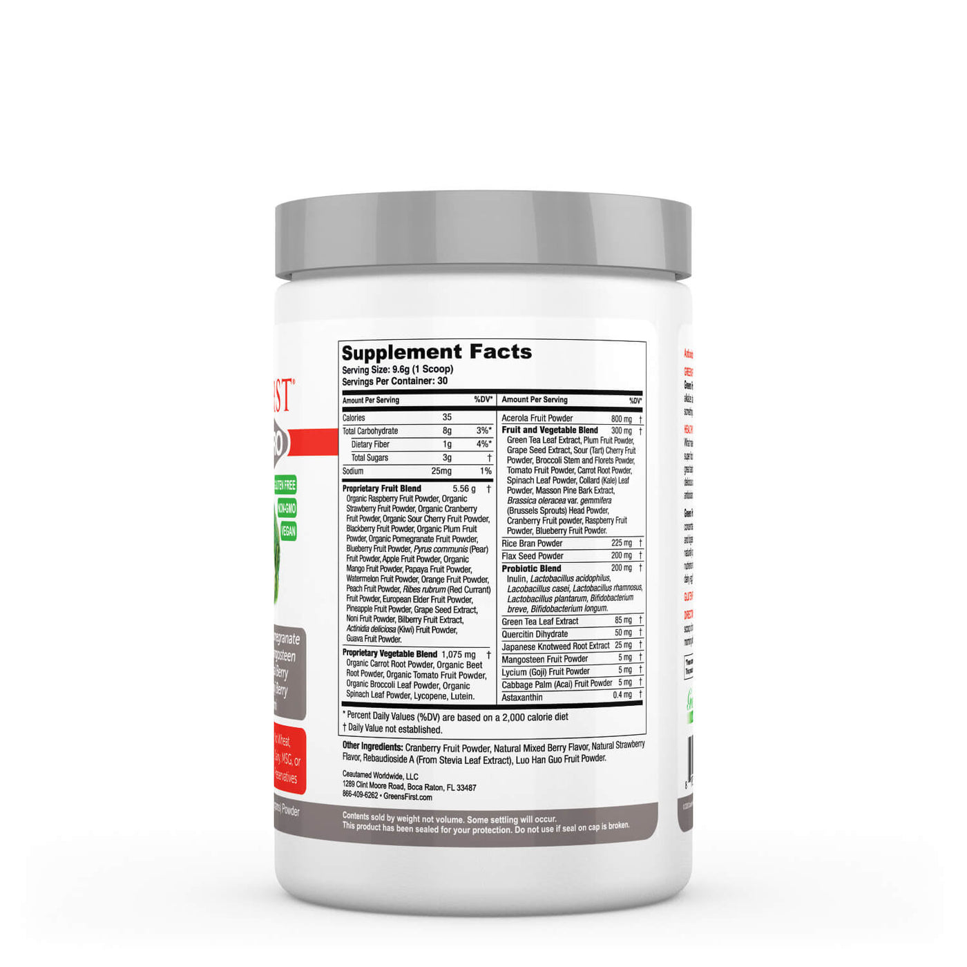 Greens First PRO Phytonutrient Powder - Berry — Well Being Holistic ...